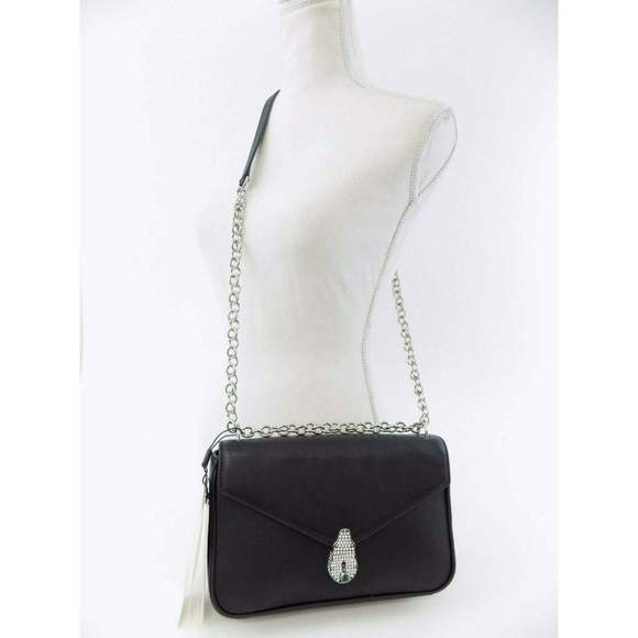 Calvin Klein | Bags | Calvin Klein Womens Lock Leather Shoulder Bag ...